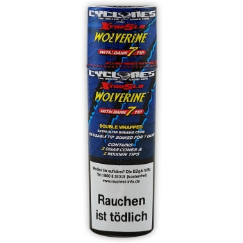 Cyclones Blunts XtraSlow Wolverine Pineapple 2er Pack