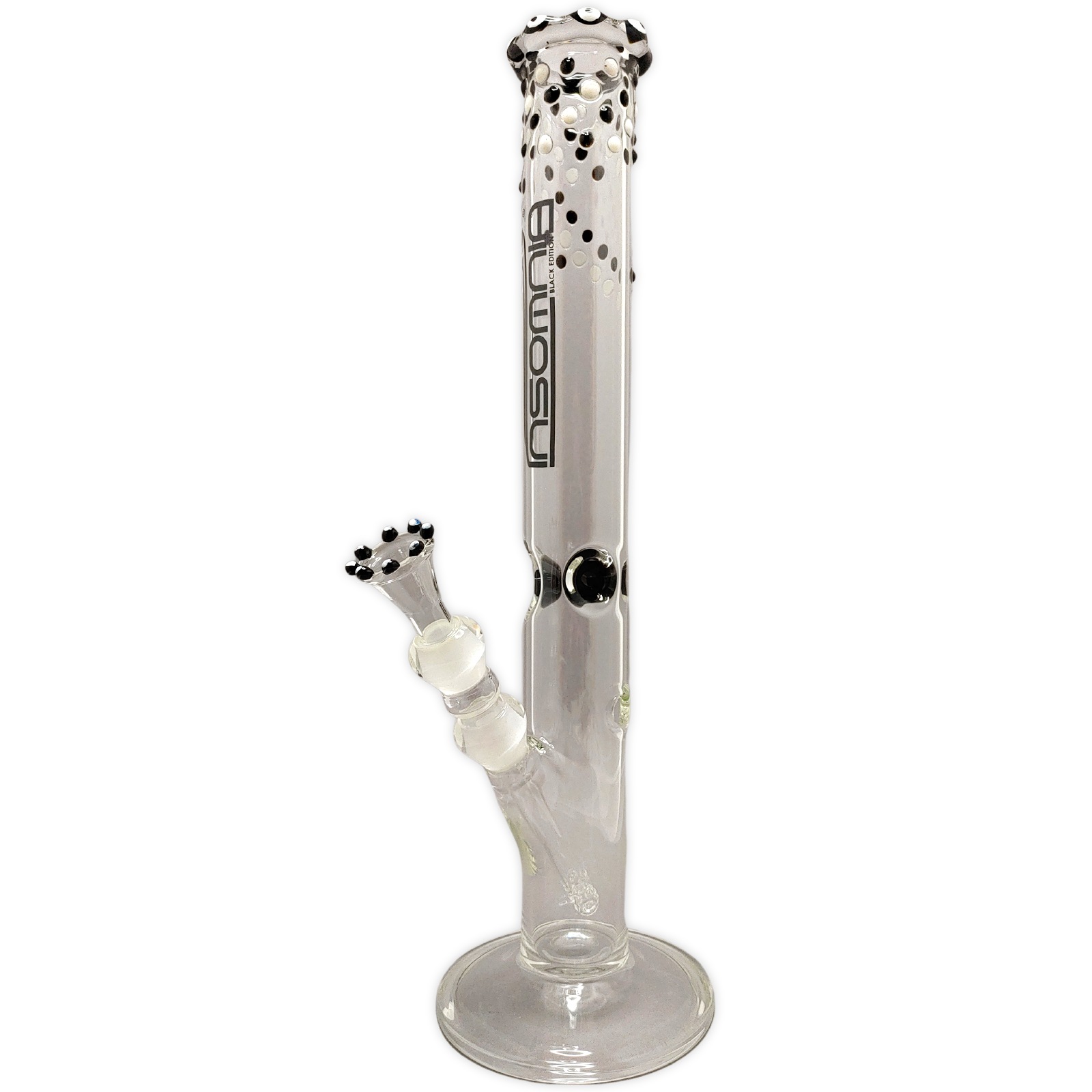 Glasbong Insomnia Colour Black/White 45cm 18.8