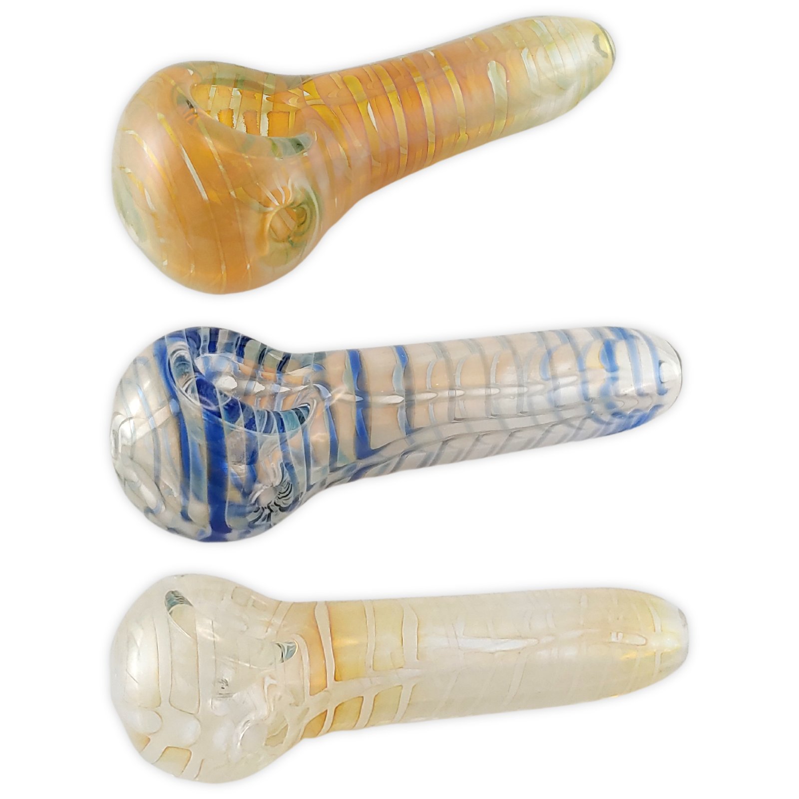 Glaspfeife Lines Farbwechsel 10,5cm