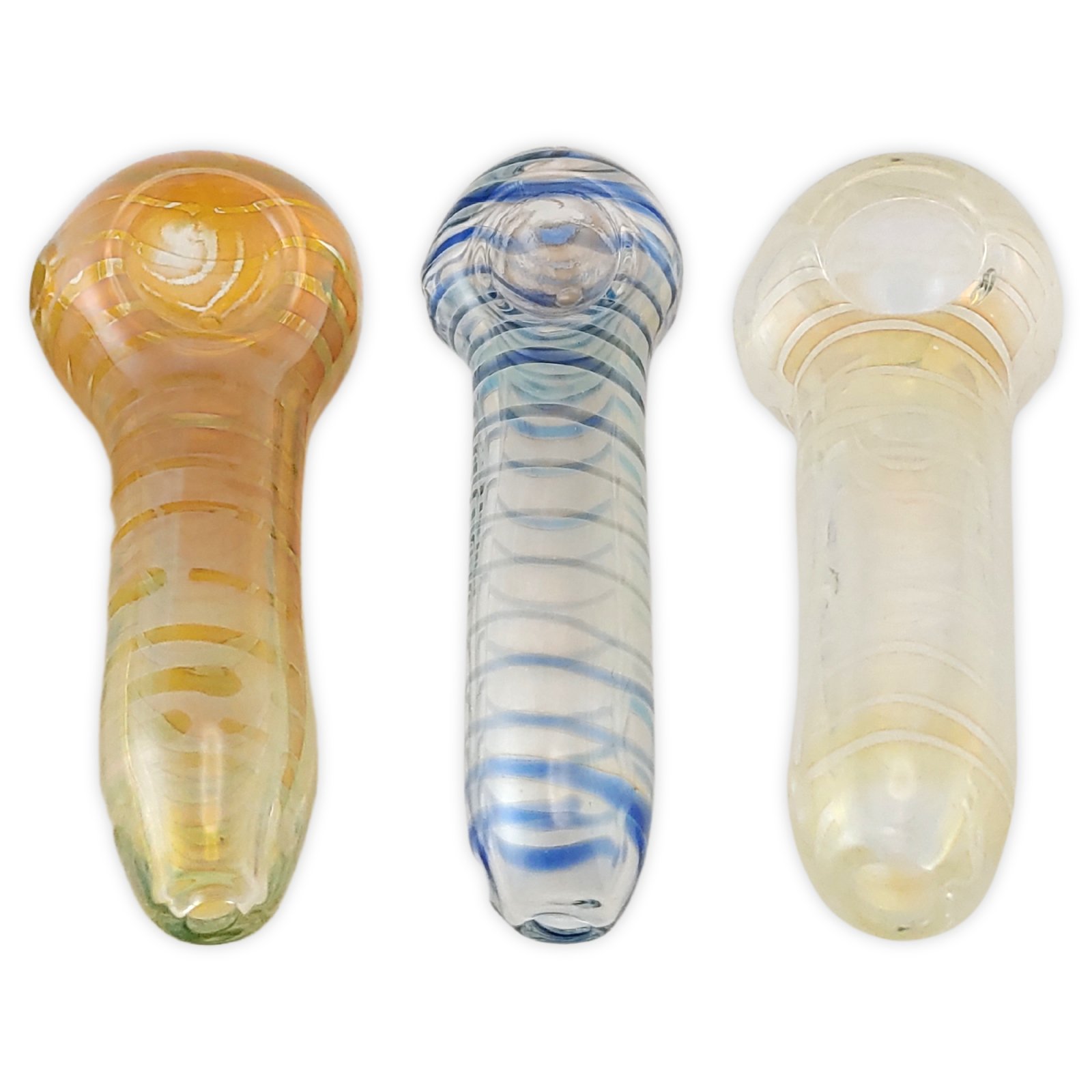 Glaspfeife Lines Farbwechsel 10,5cm