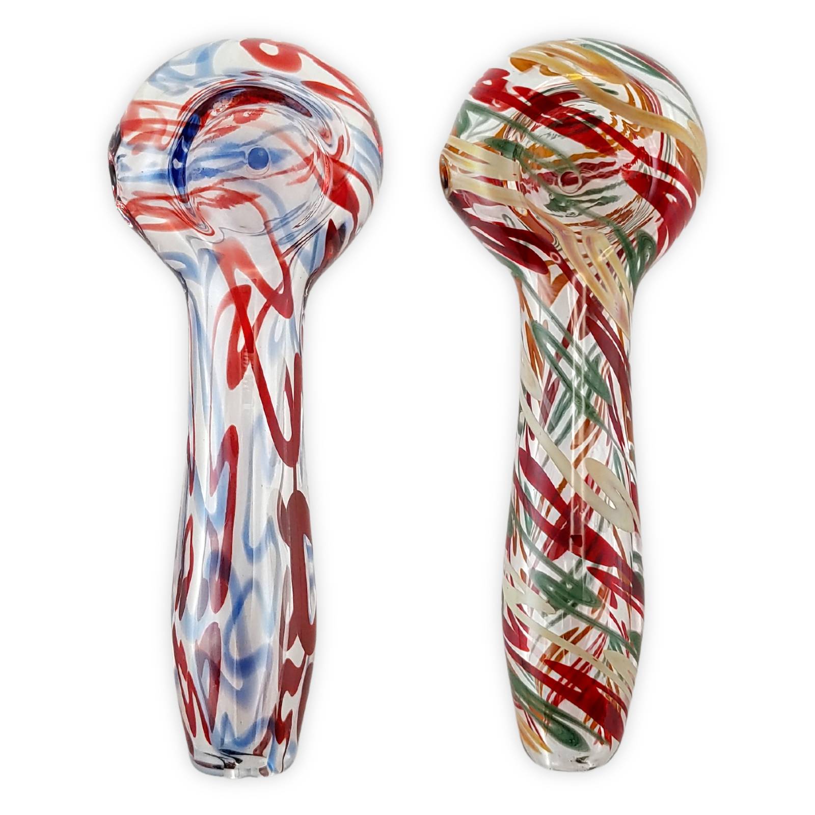 Glaspfeife Wild Lines Farbmuster 11,5cm