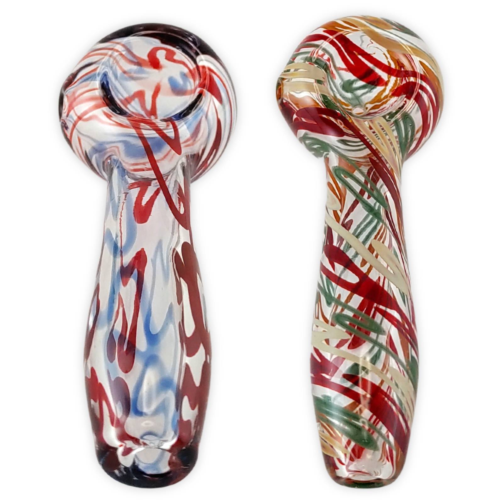 Glaspfeife Wild Lines Farbmuster 11,5cm